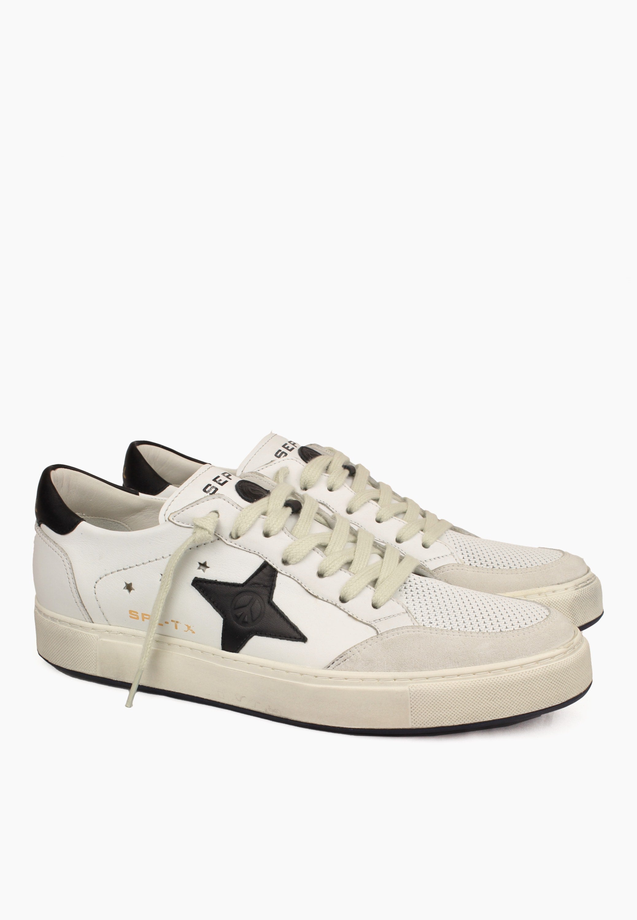 New Estrella Sneaker Black White - SEPOL Shoes