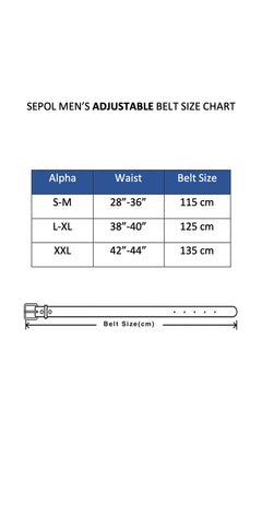 Princeton Belt Multicolor – SEPOL Shoes