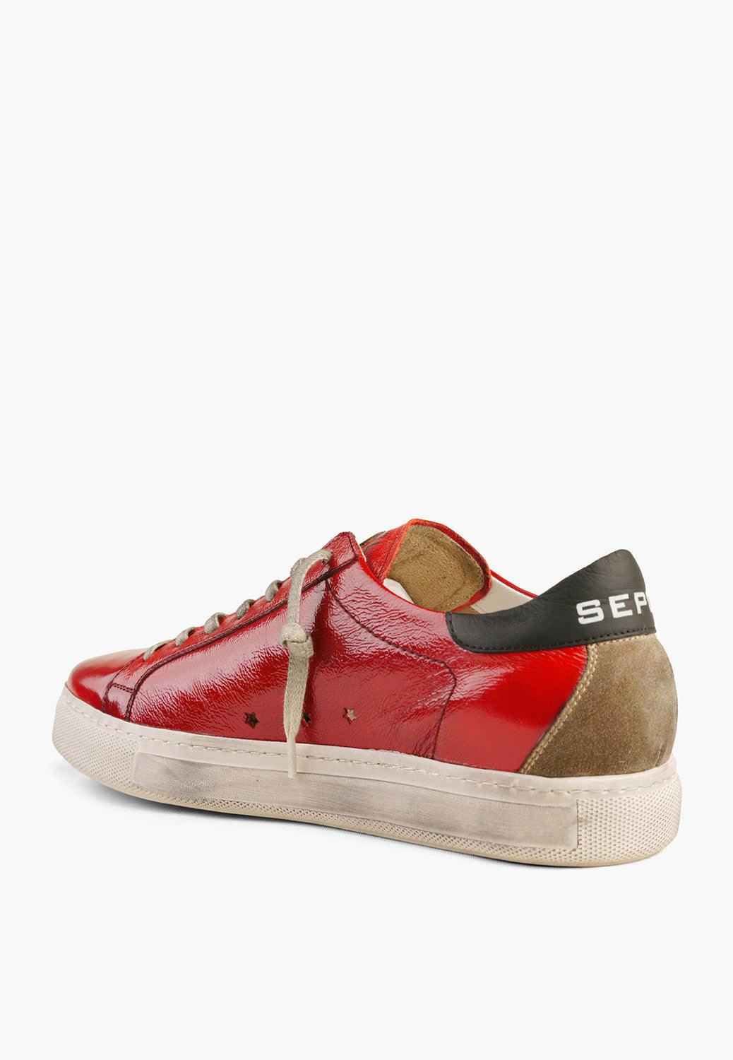 Ese-Fresh Sneaker Red- SEPOL Shoes